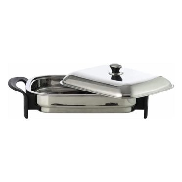 Precise Heat 16 inch Rectangle Electric Skillet - Walmart.com