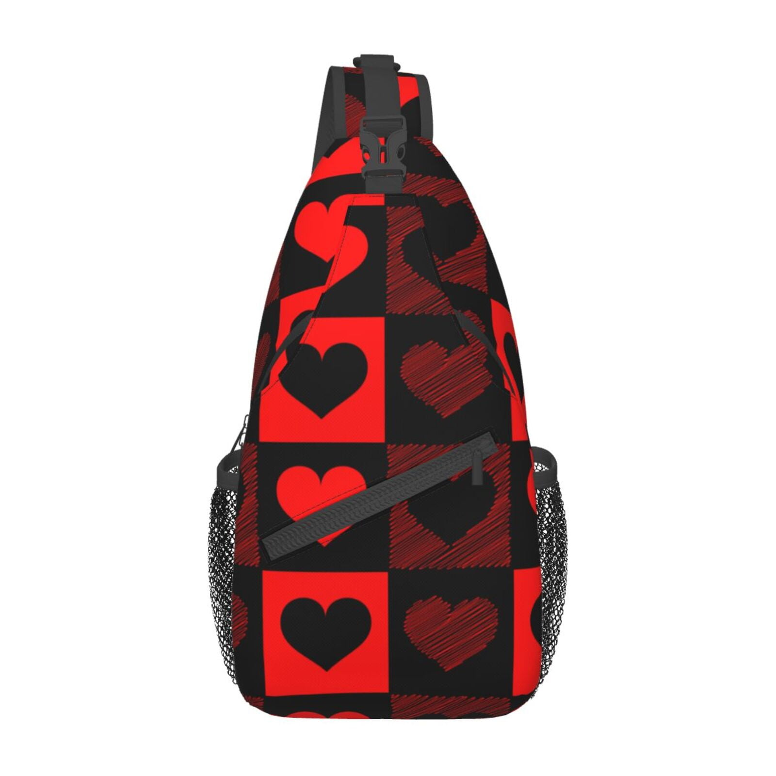 ZNDUO Sling Bag, Men Shoulder Backpack Small Cross Body Chest Sling ...