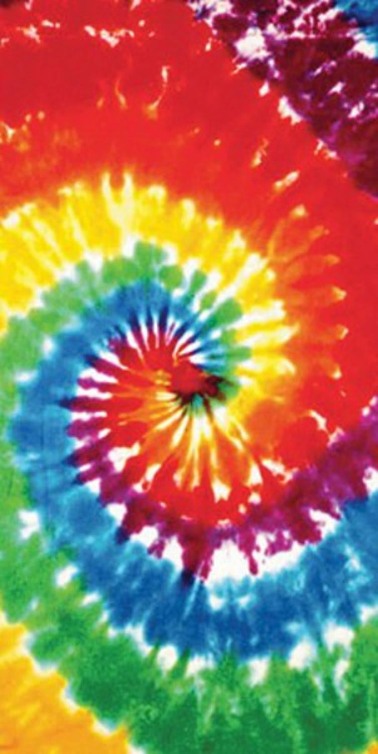 Pack of 120 Vibrant Tie Dye Printed Swankies Hanky Pocket Facial ...