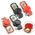 1pair Car Battery Terminal Connector Red Positive Black Negative Wire ...