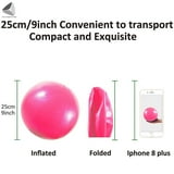 Premium Quality PVC Pilates Yoga Exercise Ball for Home Gym, Stability ...