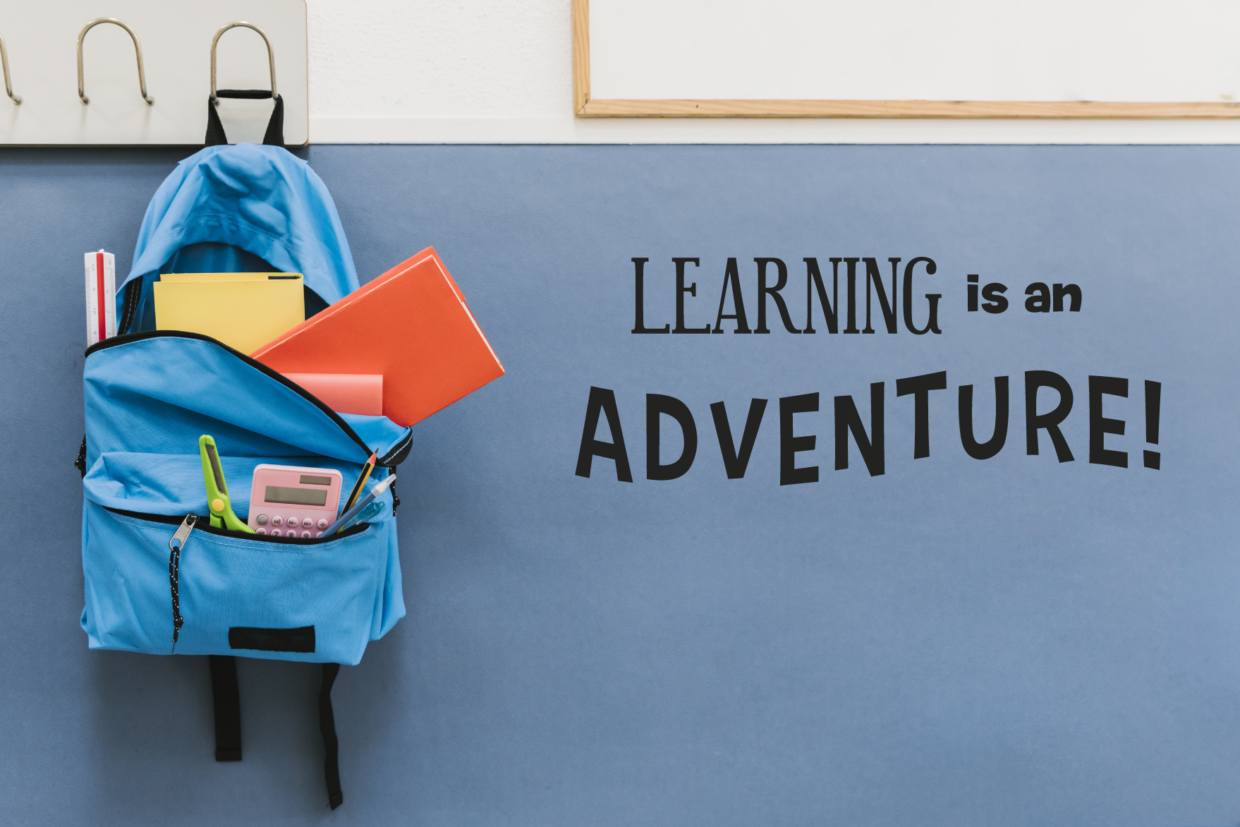 Vinyl Home Lettering Art Learning Is Adventure Quotes Decorative Design ...