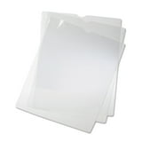 Oxford Utili-Jac Heavy-Duty Clear Plastic Envelopes, 8 1/2 x 11, Letter ...