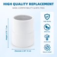 Shower Filter Replacement Cartridge for JOLIE Shower Head Filter - 10 ...