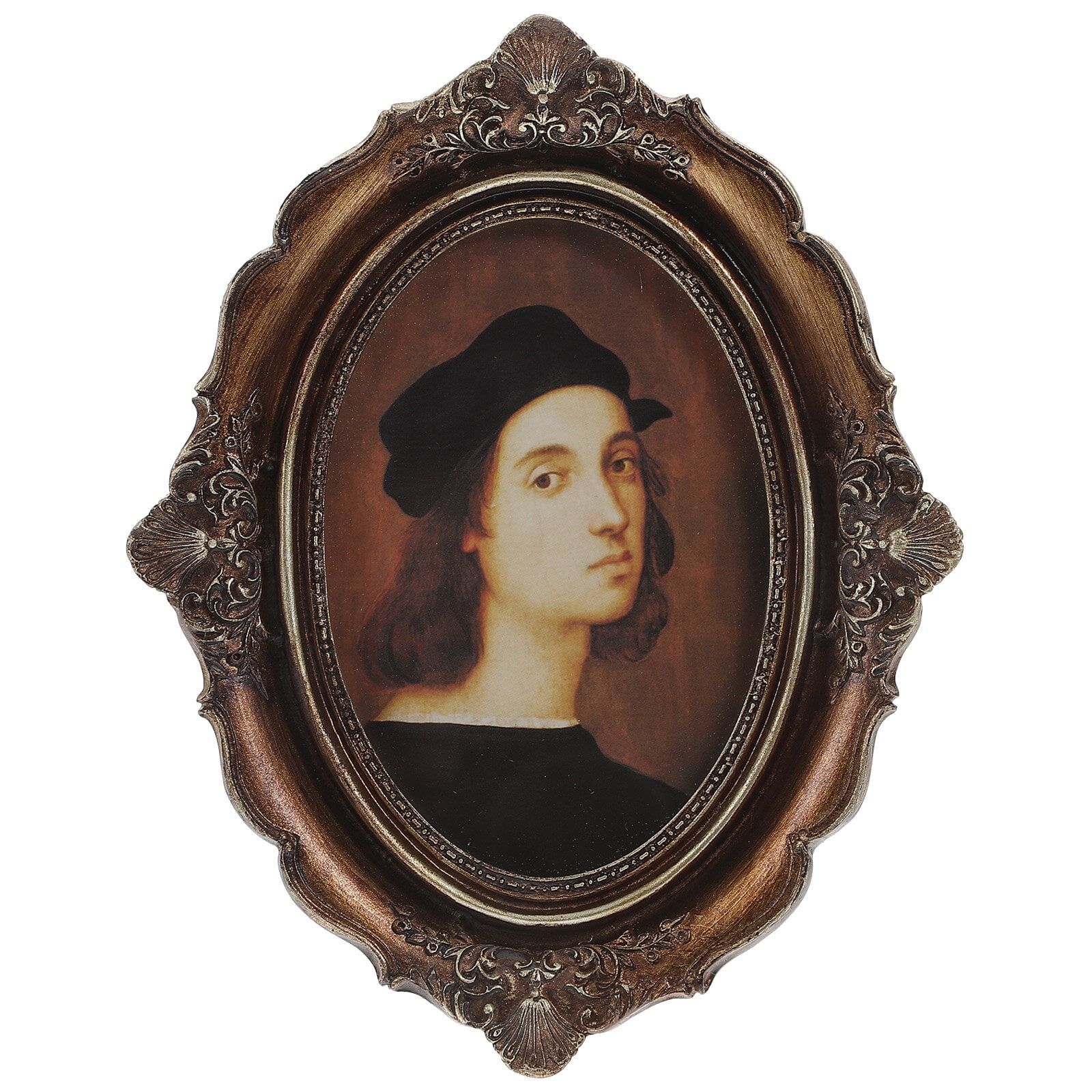 Click here for Har Adhesive 1pc 21x16.5x3cm Retro Photo Frame Ova... prices