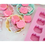 Silver Buffalo Sanrio Hello Kitty Silicone Ice Cube Tray | Makes 10 ...