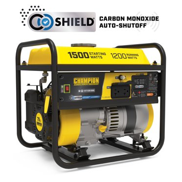Champion 4000-Watt Electric Start Tri Fuel RV Ready Portable Generator ...