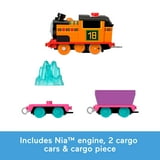 Thomas & Friends Talking Nia Toy Train, Motorized Engine with Phrases ...
