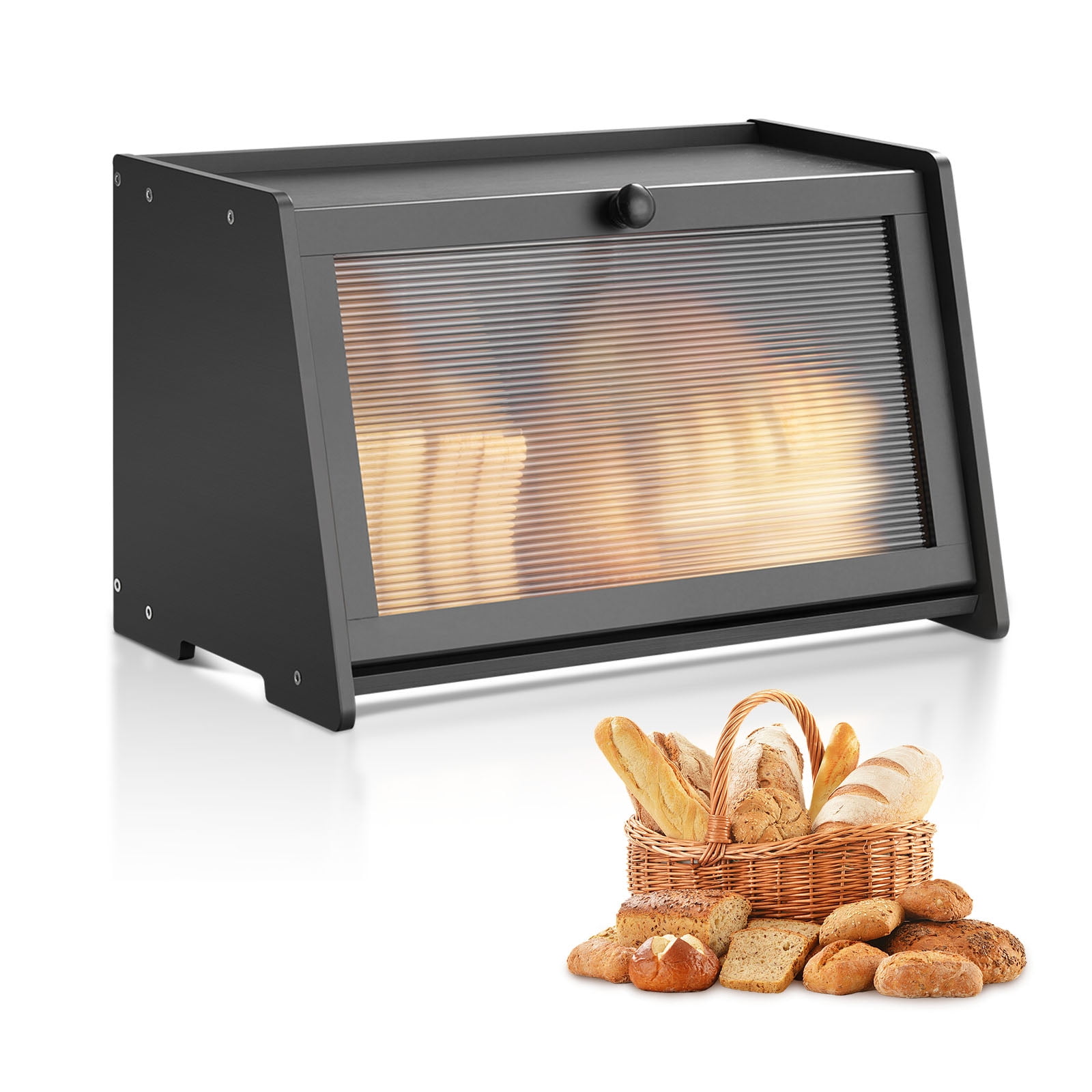 Click here for Vevor Bread Box For Kitchen Counter Large Capacity... prices