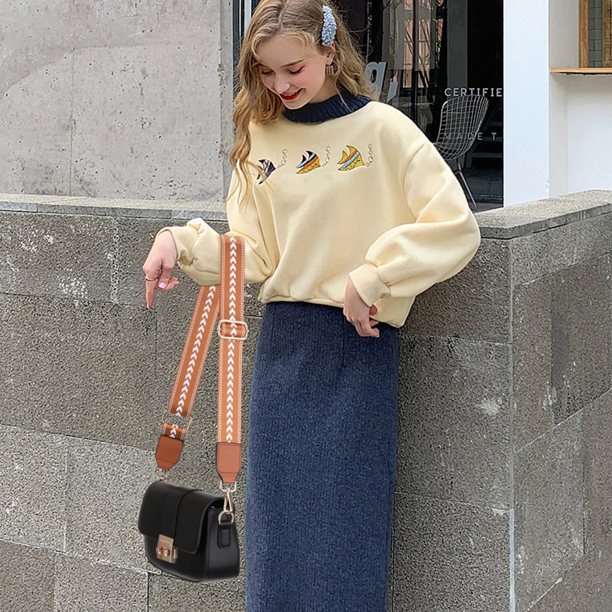 Click here for Guardoinrt High-End Texture Bag Strap For Handbag... prices