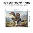 XaaKee Canvas Art Prints Wall Art Spinosaurus Wildlife Juxtaposition ...