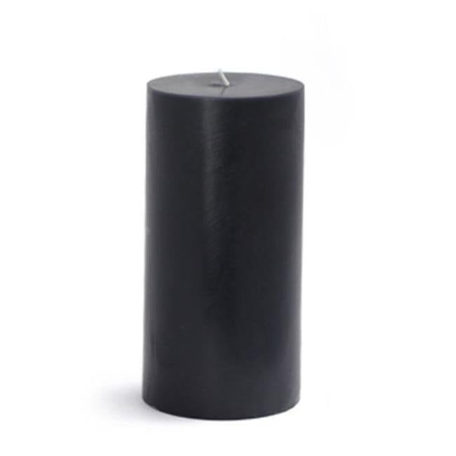 Click here for Jeco Cpz-092 3 X 6 In. Pillar Candle  Black 3 X 6 prices