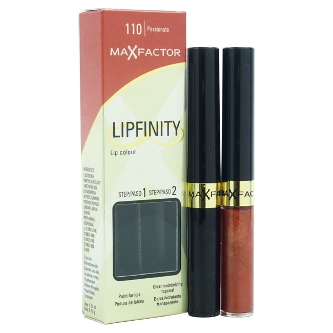 Lipfinity - # 110 Passionate by Max Factor for Women - 4.2 g Lip Stick ...
