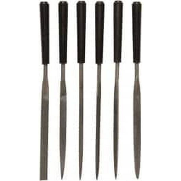 Stanley 22-316 6 Pc 4" Smooth Cut Needle Pattern File Set - Walmart.com