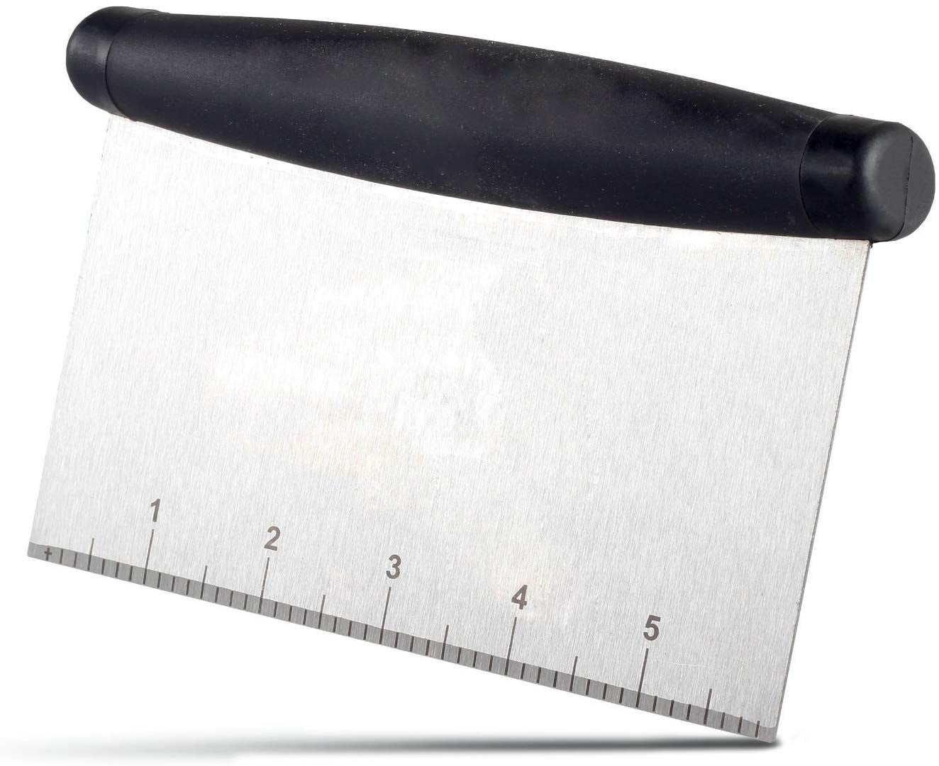 Stainless Steel Metal Griddle Scraper Chopper - Great as Dough Cutter ...