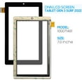 Touch Screen Digitizer for ONN 7" Tablet Gen 3 Surf 2022 100071481 ...