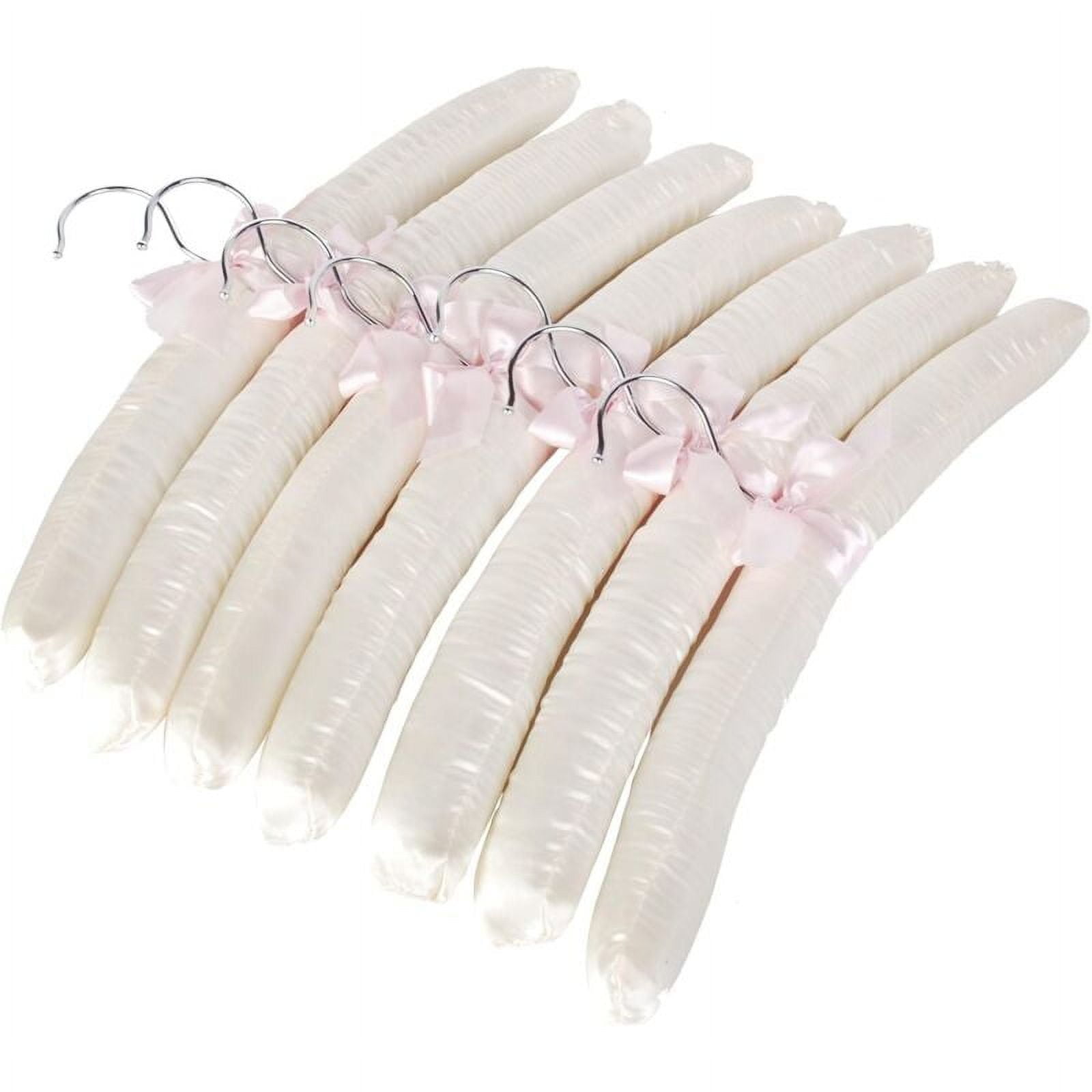 Click here for Dutchman Luxurious Satin Padded Hangers  Solid Woo... prices