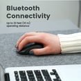 Perixx PERIMICE-802 Wireless Bluetooth Mouse - Portable Design ...