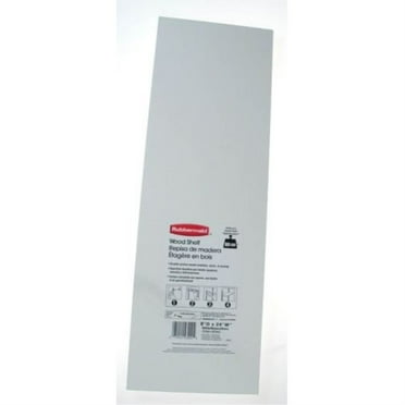 Rubbermaid 3Q73-00-WHT Track Upright Steel White - 40 in. 25 in. - pack ...