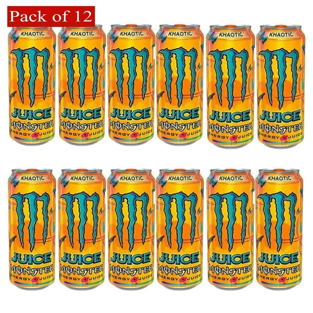 Monster Energy Khaotic, 473ml (Pack of 12) - Walmart.ca