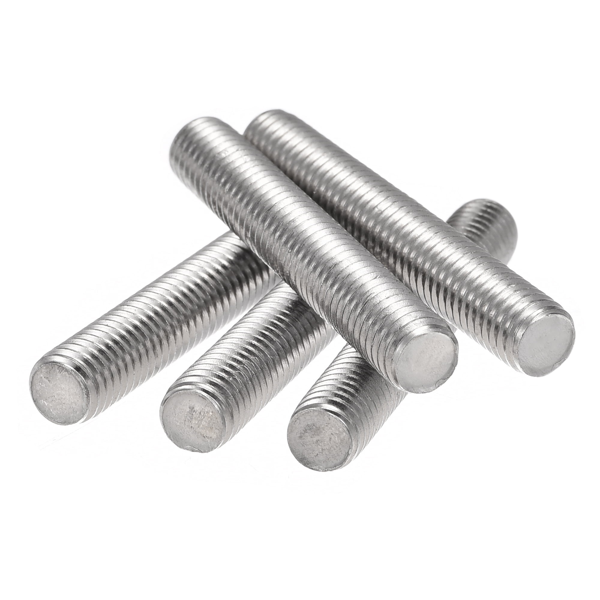 Uxcell M8 x 50mm 304 Stainless Steel Fully Threaded Rod Right Hand ...
