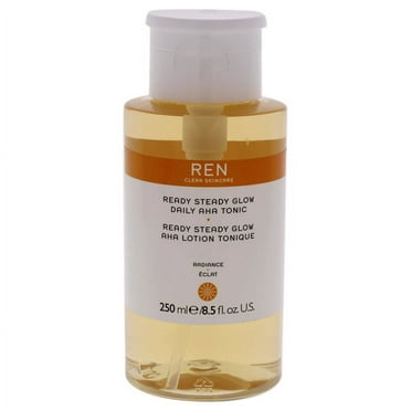 REN Skincare Ready Steady Glow Daily AHA Tonic for Women, 8.5 oz ...