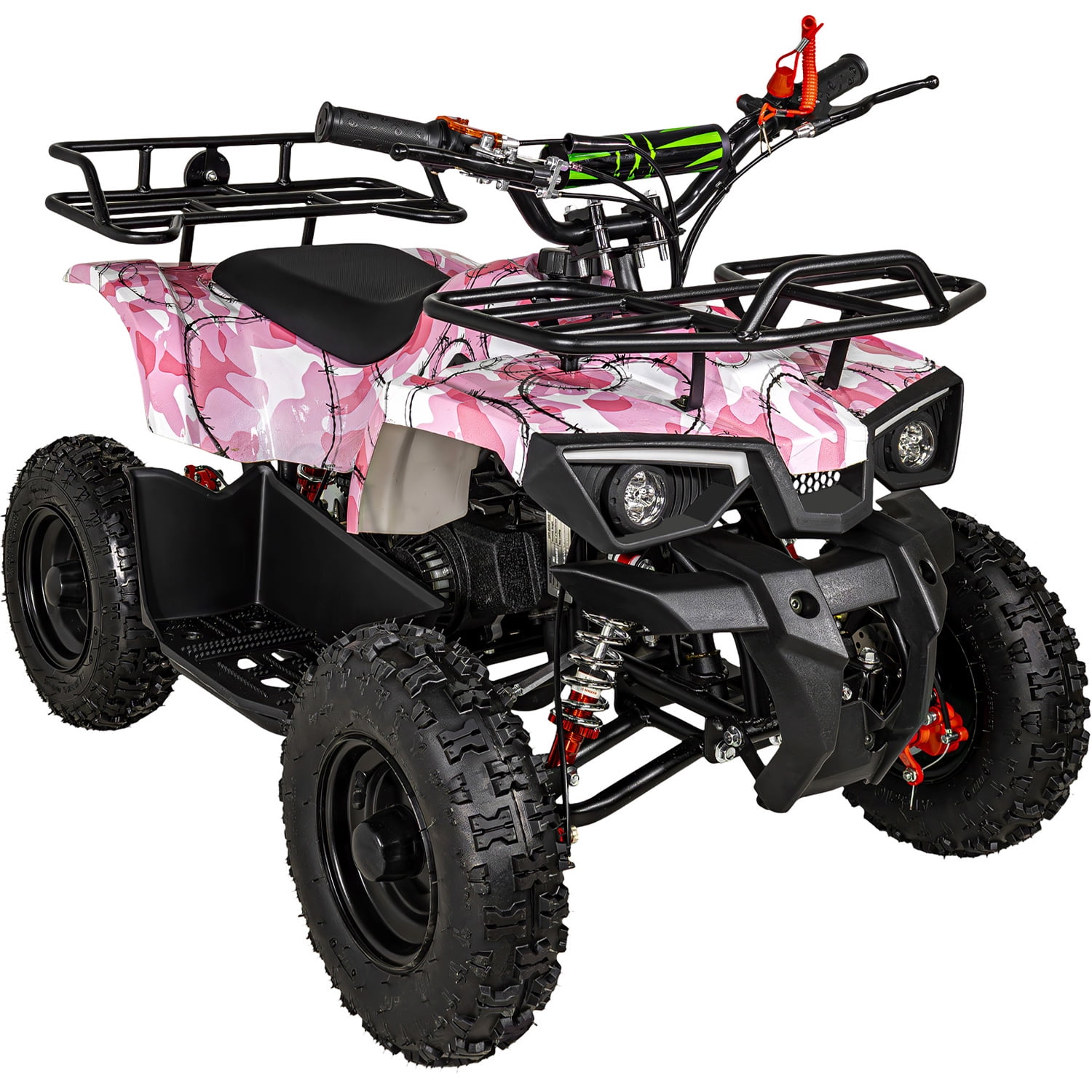 Cuatrimoto Montable Motor A Gasolina 49cc Niños 45km/h Rosa Little Monkey | Bodega Aurrera en línea