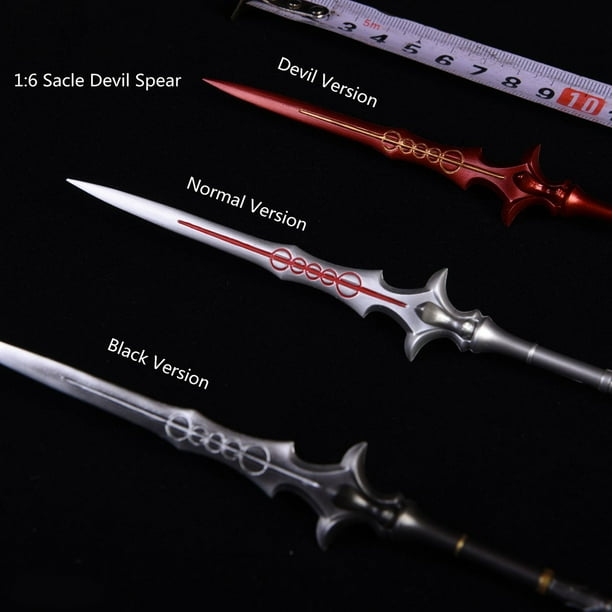 Mini Spear Model Prop Exquisite Figurine Accessory 1/6 Spears Models ...