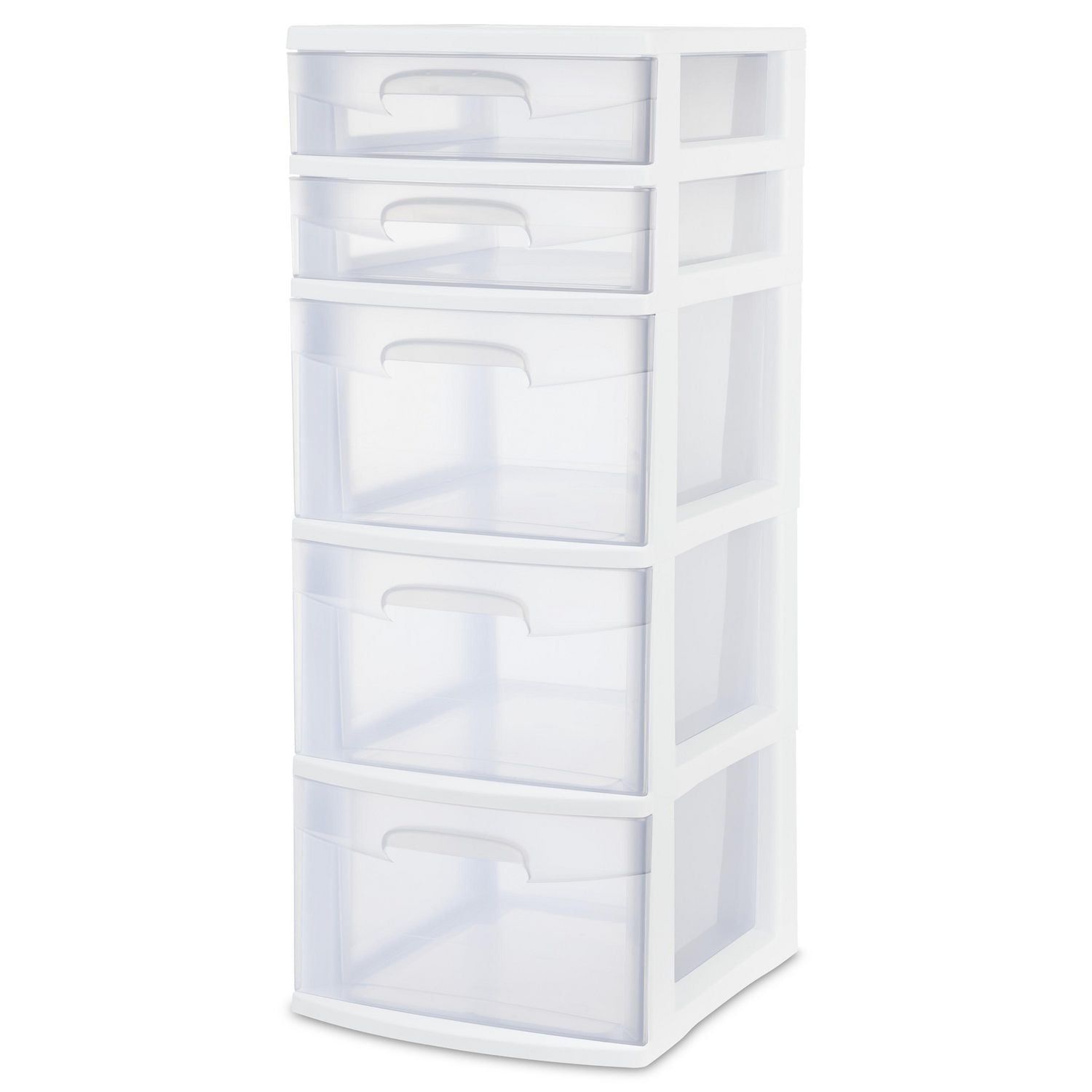 Click here for Sterilite 5 Drawer White Tower 14 1/2 D X 12 5/8 W... prices