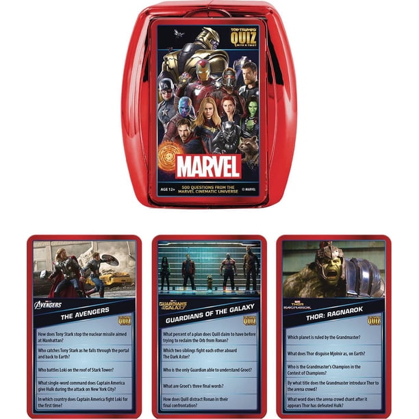 Marvel Cinematic Universe Quiz Game - Walmart.com
