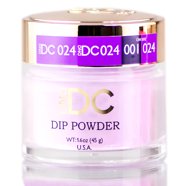 DND DC Pinks DIP POWDER for Nails 1.6oz, 45g, Daisy Dipping (with bonus side Glitter) Made in ...