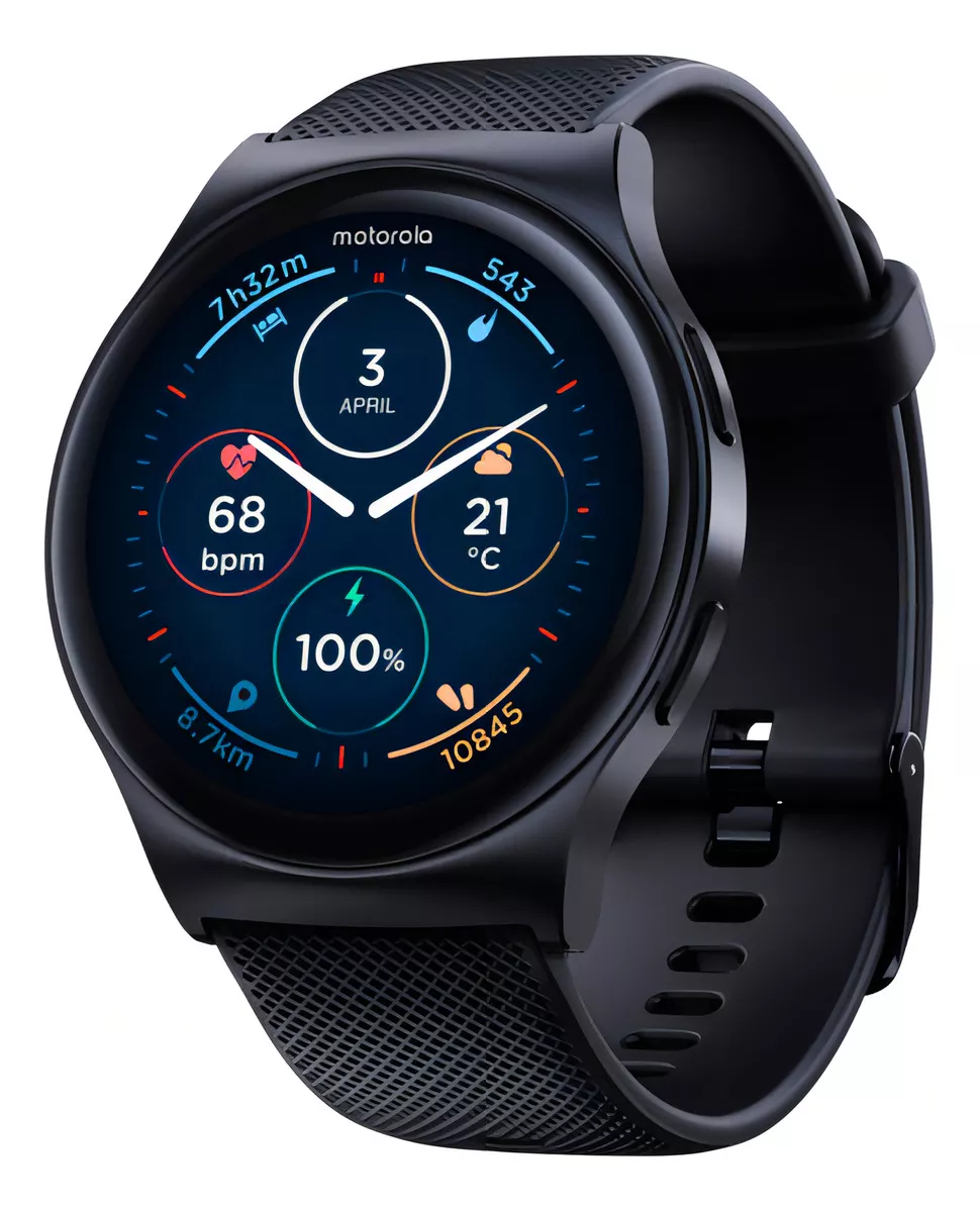 Moto Watch 120 Pantalla Amoled 1.43,bluetooth Llamadas, Bt5.3 ...