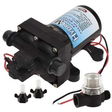 Shurflo Revolution 3 GPM 55 PSI 12V Fresh Water RV Pump, Self-Priming ...