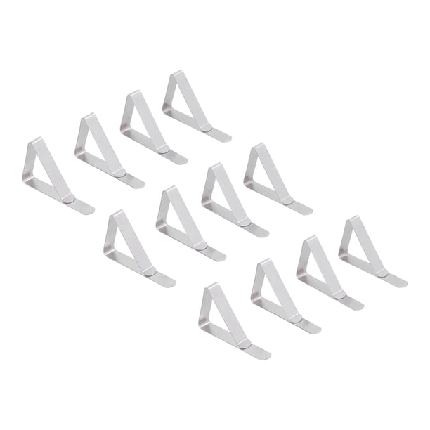 Clips para mesa de picnic, 12 clips para mantel, abrazaderas de acero ...