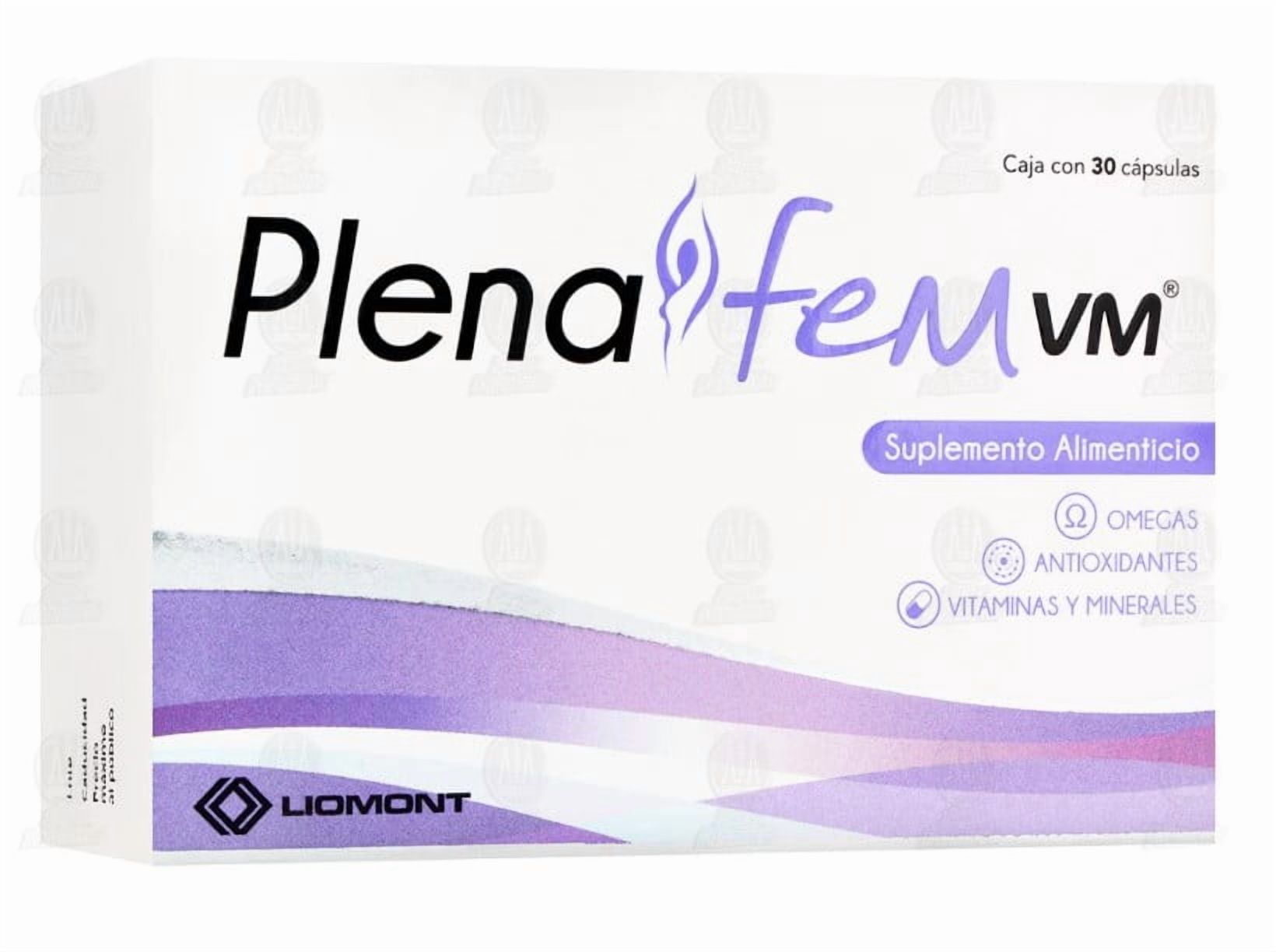 Plenafem VM, 30 Cápsulas. | Walmart en línea