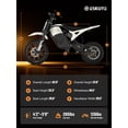 Eskute Electric Dirt Bike for Teens Adults, Electric Motorcycle 48V23Ah ...