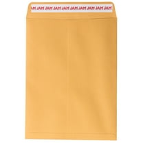 JAM Paper Large Open End Catalog Envelopes, 12 x 15 1/2, Brown Kraft ...
