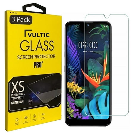 [3 Pack] Vultic LG Q60 Screen Protector Tempered Glass [Case Friendly ...