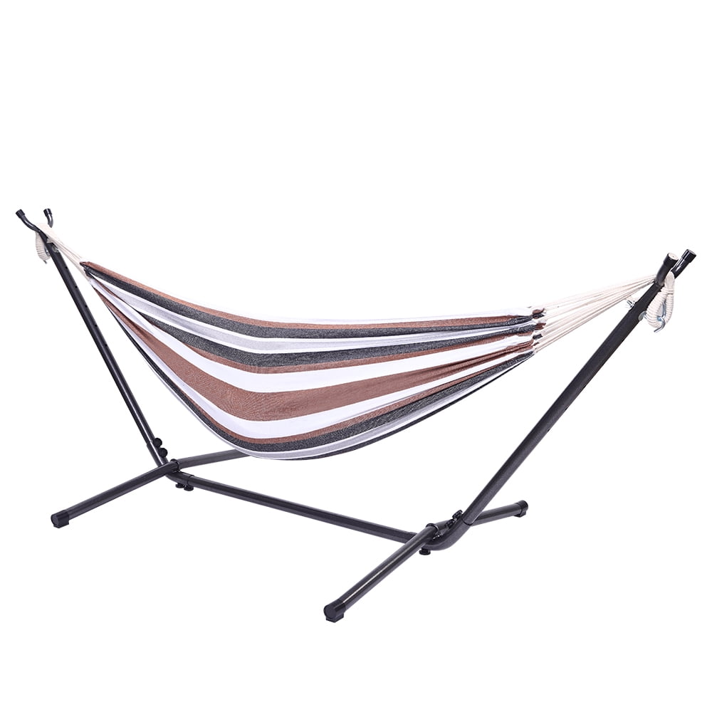 O’Force Professional Portable Outdoor Polyester Hammock Set 250 lbs ...