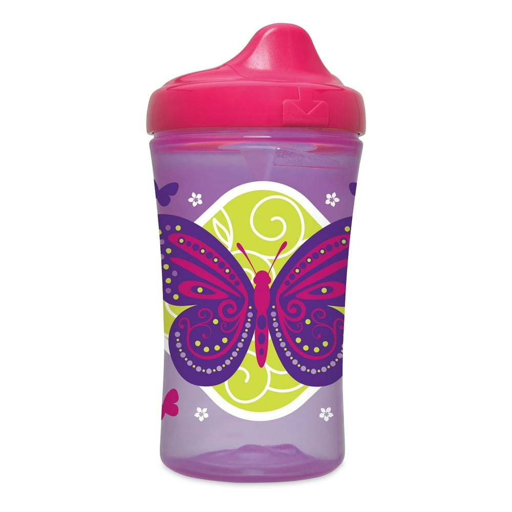 NUK Gerber Graduates Advance Hard Spout 10 Ounce Sippy Cup - Purple ...