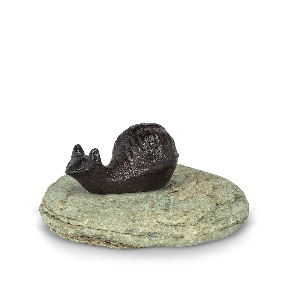 Set of 6 Snail on Natural Stone - Walmart.com