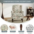 DREAMSIDEA Wingback Accent Chair Sets of 2 with Nailhead Trim & Retro ...