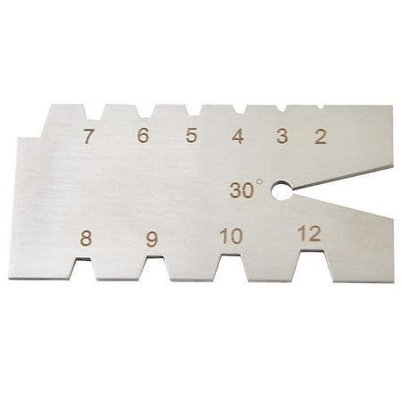 Metric Thread Gauge 30 Degree Thread Gauge Stainless Steel Grinding ...