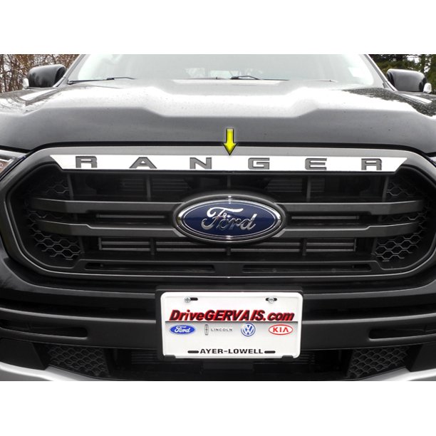 Stainless Steel Grille Accent 4Pc Fits 2019-2020 Ford Ranger SG59345 ...