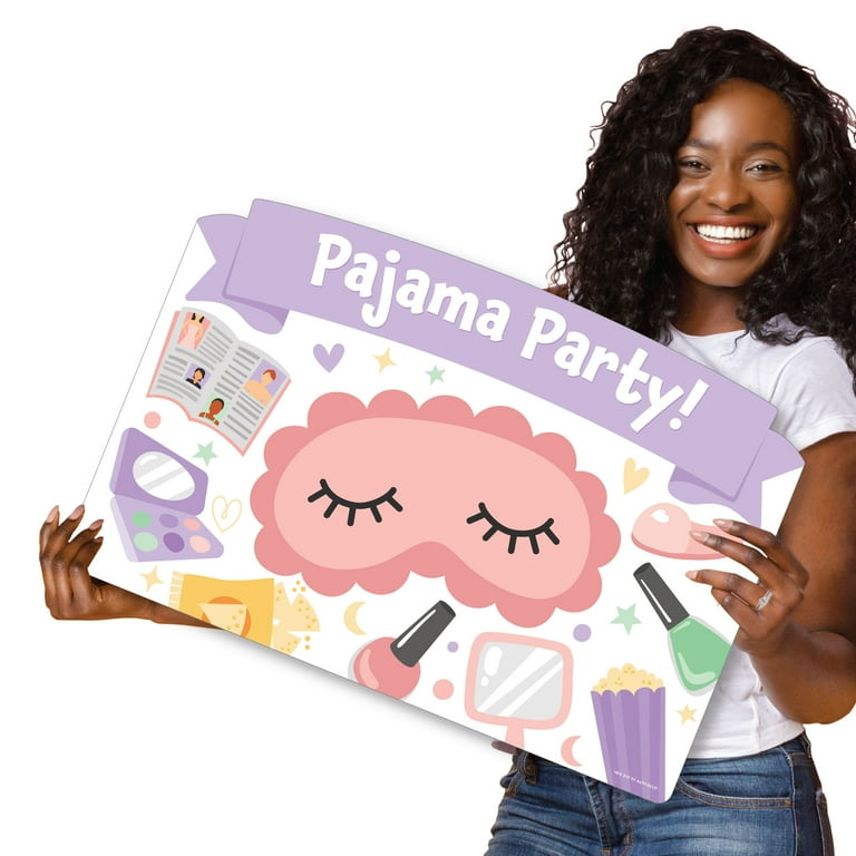 Slumber Party Sign