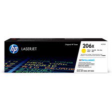 HP 206X High Yield Yellow Original LaserJet Toner Cartridge  ~2 450 pages 