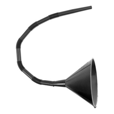 Wirthco 32847 Funnel King Black Locking Offset Oil Funnel - Walmart.com