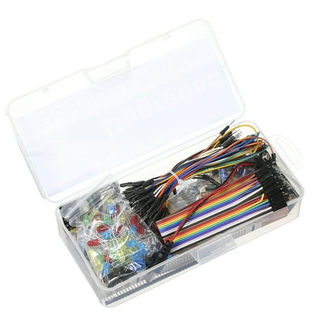 Amdohai Electronics Fun Kit with 830 Holes Breadboard Cable Resistor ...