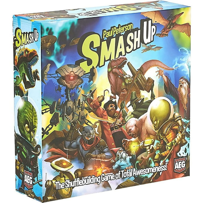 Smash Up - Base Game, Shufflebuilding Card Game, Alderac Entertainment ...