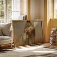 Affixzi Canvas Art Jesus Carrying a Lamb, Good Shepherd Wall Decor ...